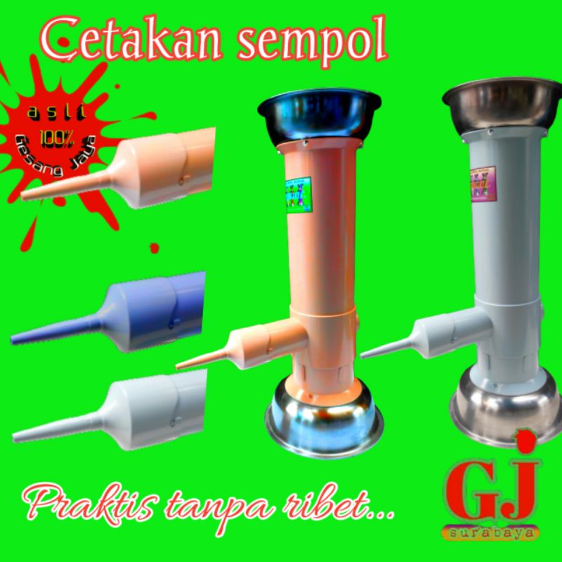 Jual TERBARU ALAT PENCETAK SEMPOL KAPASITAS 3,5 KG GESANG JAYA | Shopee ...