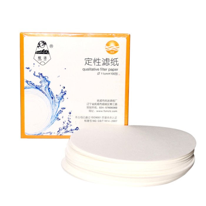 Jual JIAOJIE Qualitative Filter Paper/Kertas Saring Kualitatif - 12.5cm ...