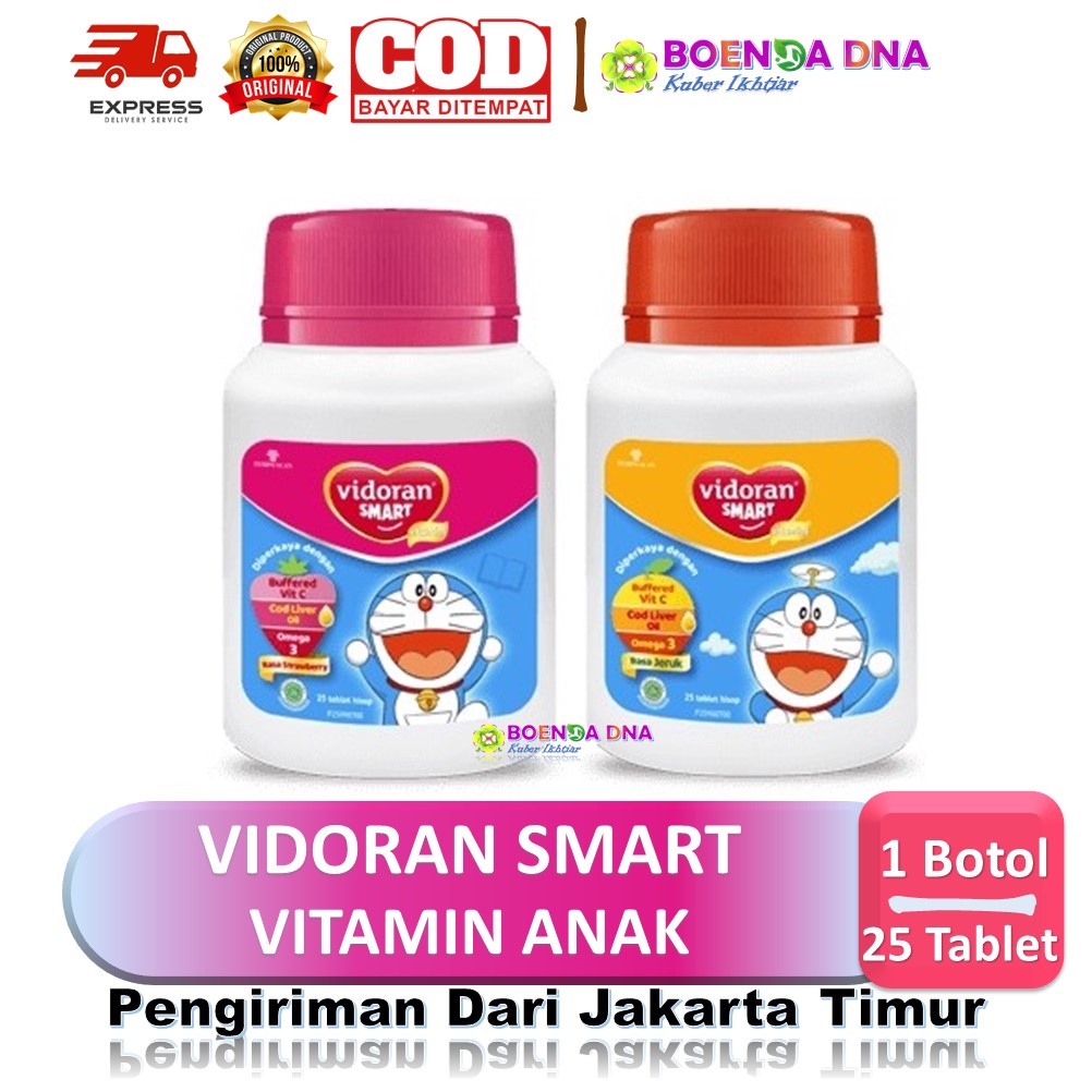 Jual VIDORAN SMART TABLET HISAP - VITAMIN ANAK | Shopee Indonesia