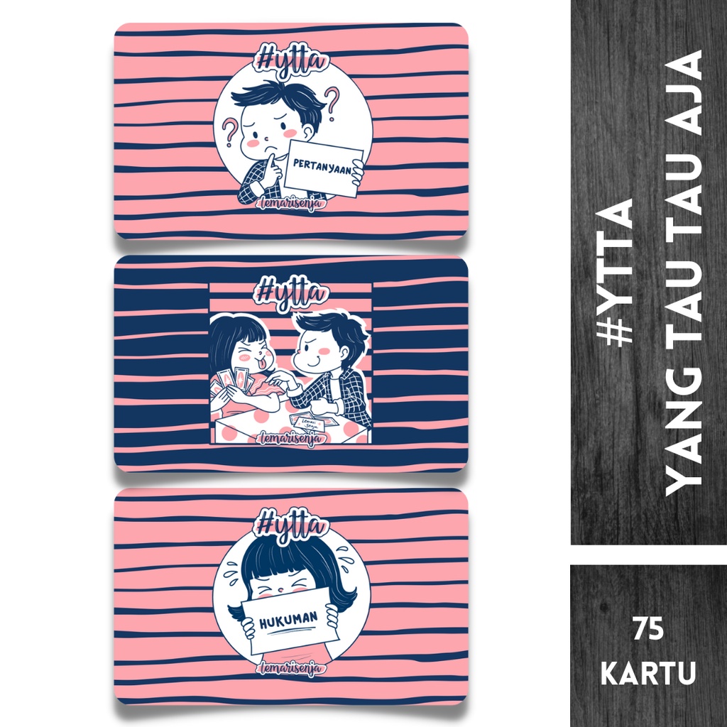 Jual Lemari Senja - Permainan kartu YTTA #yangtautauaja - seperti kartu ...