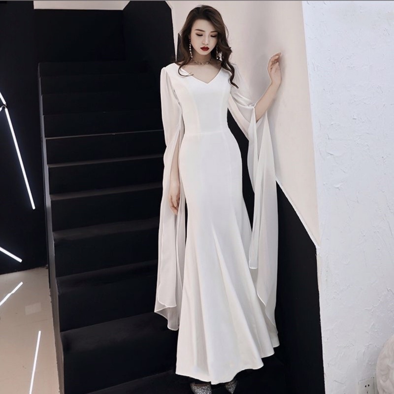 Jual TRISHA GOWN - Gaun pesta wanita mermaid long dress duyung gown ...