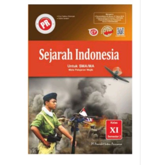 Jual Buku PR Sejarah Indonesia Wajib dan Sejarah Peminatan SMA/ MA Kelas 11 / 12 Semester 1 dan ...