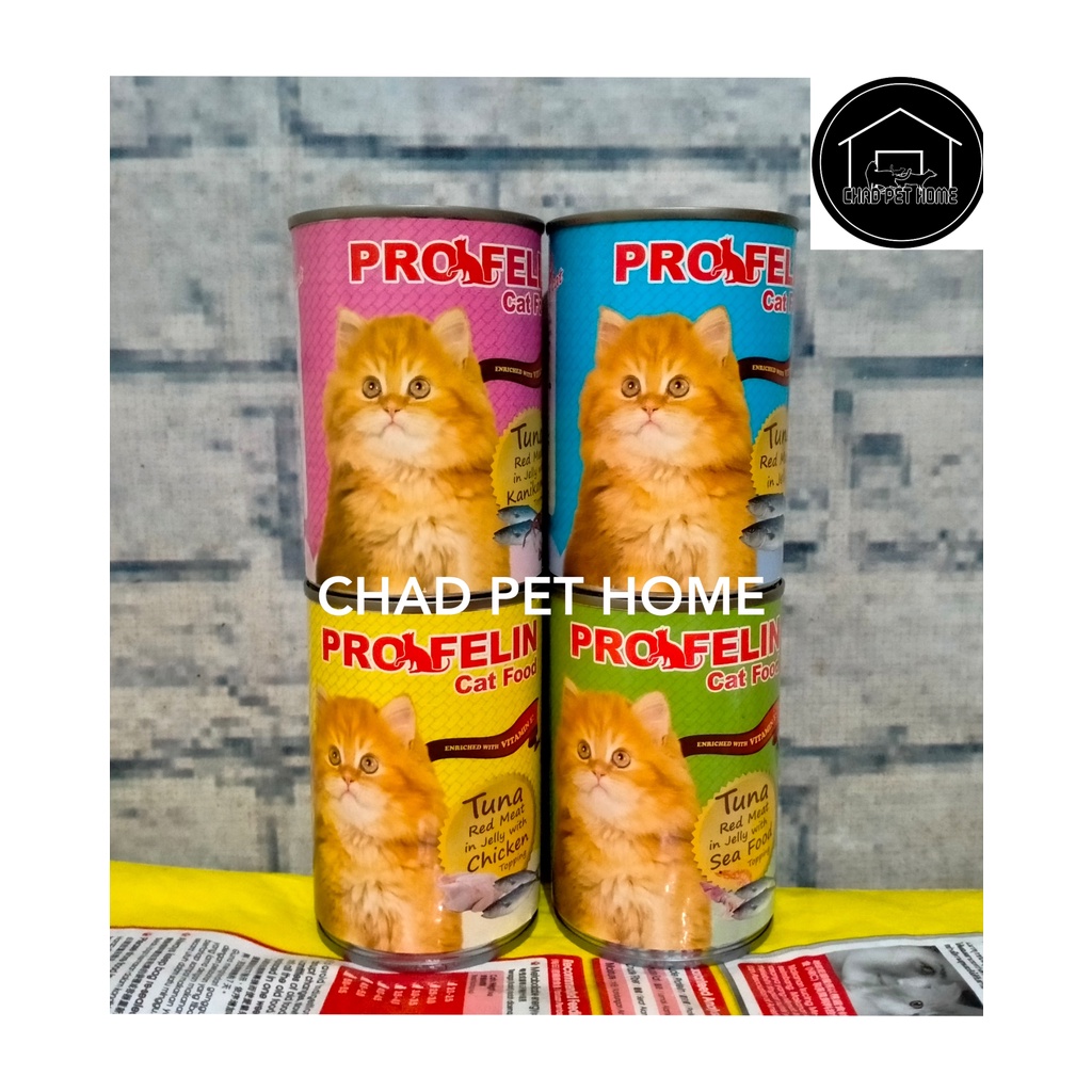 Jual Profelin Can 400 gram Makanan Basah Kucing Kaleng Wet Cat Food ...