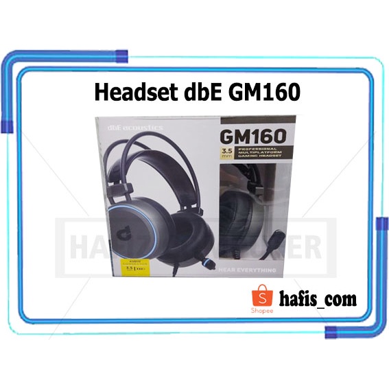 Jual Headset dbE GM160 Multiplatform 3.5mm Gaming | Shopee Indonesia