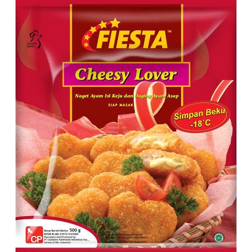 Jual FIESTA CHEESY LOVER 500 GR / FIESTA NUGGET AYAM KEJU Indonesia ...