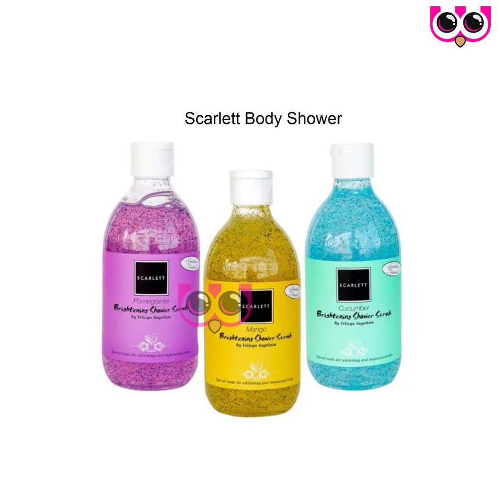 [SCRUB] BODY SHOWER SCARLETT ORIGINAL / SABUN / BODY SOAP | Shopee ...