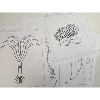 Jual Mengenal Nama Sayuran,COLORING BOOK SAYUR | Shopee Indonesia