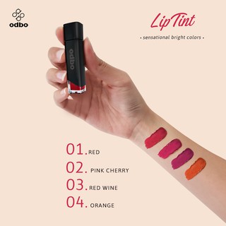 Jual OdbO Lip Tint 04-Orange | Shopee Indonesia