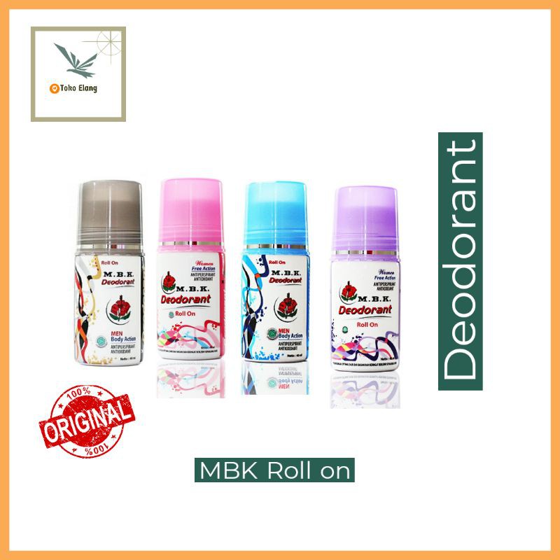 Jual MBK Deodorant Roll on 40 ml | Shopee Indonesia