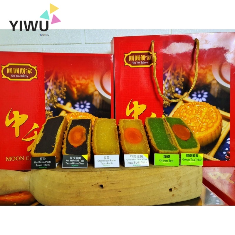 Jual KUE BULAN MOONCAKE YEN YEN BAKERY ANEKA RASA | Shopee Indonesia