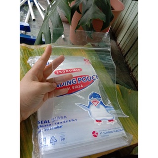 Jual Standing Poch PACK Seal Biasa ukuran kecil - besar | Shopee Indonesia