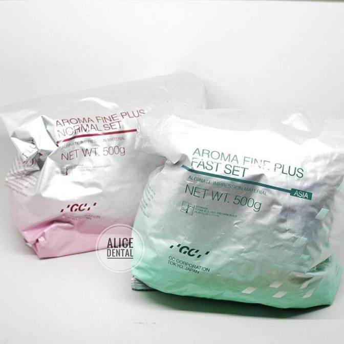 Jual Alginat Aroma Fine Plus Gc / Alginate Normal Fast Set / Bahan Cetak | Shopee Indonesia