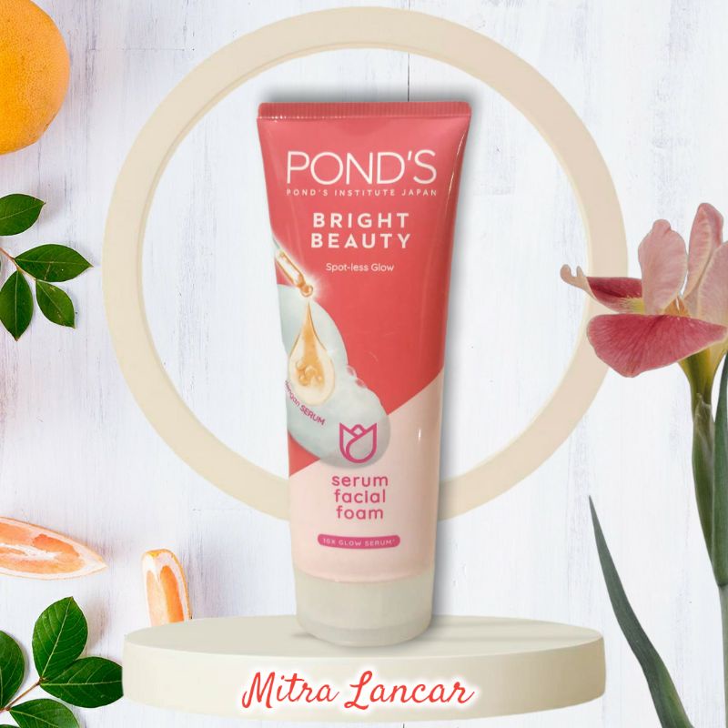 Jual Ponds Serum Whip Facial Foam Bright Beauty/Collagen/White Beauty ...