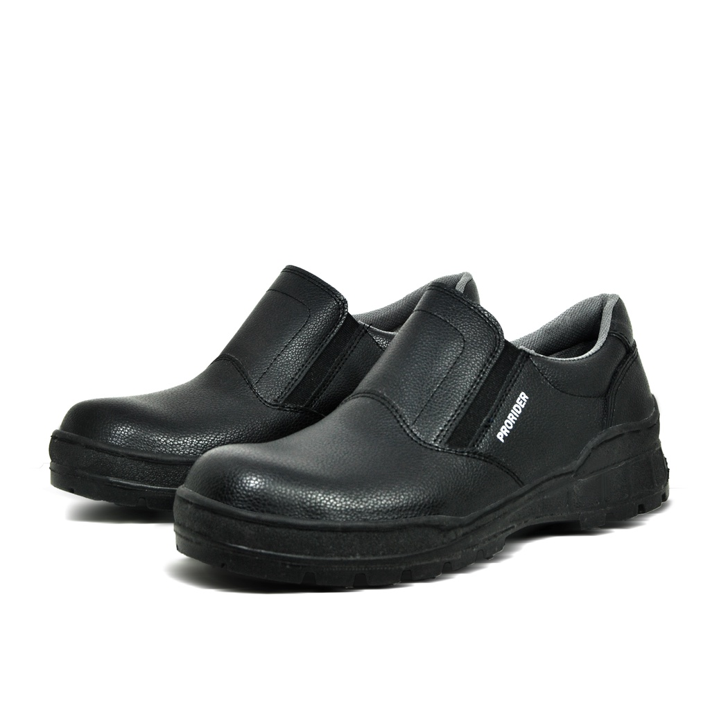 Jual Sepatu safety slip on / sepatu pendek ujung besi / sepatu safety ...