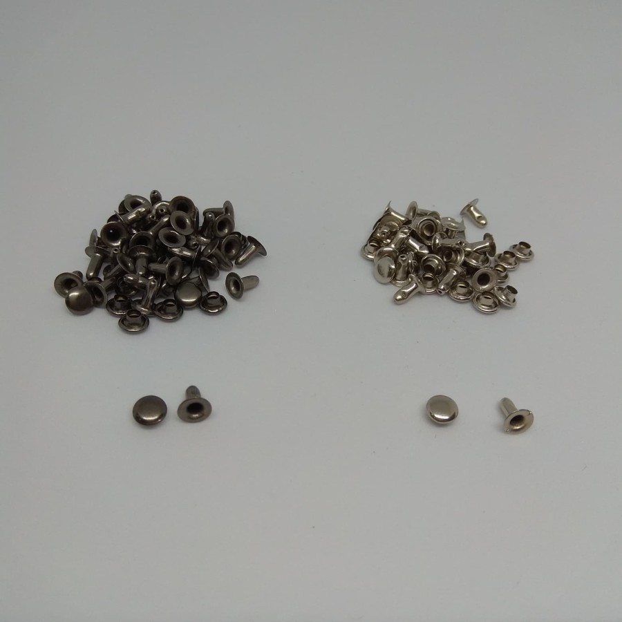 Jual MATA ITIK / RIVET/ PAKU KELING CENTANG 6 X 7 MM - 1000 PASANG ...