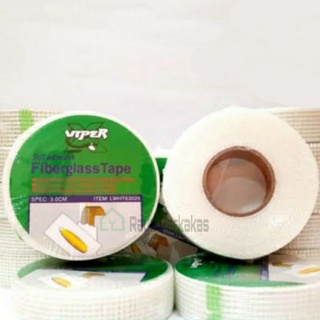 Jual LAKBAN KASA LEM PERBAN GYPSUM FIBERGLASS / PERBAN PLAFON GIPSUM ...