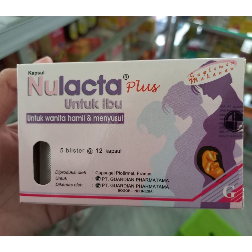 Jual NULACTA PLUS KAPSUL//Suplemen Ibu Hamil & Menyusui | Shopee Indonesia
