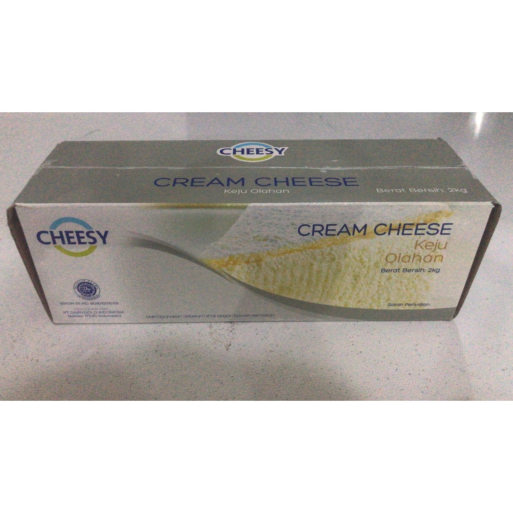 Jual Cream Cheese Cheesy 2kg | Shopee Indonesia