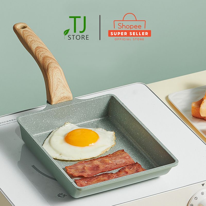 Jual Japanese Egg Fry Pan / Pan Omelette / Pan Tamago Non Stick ...