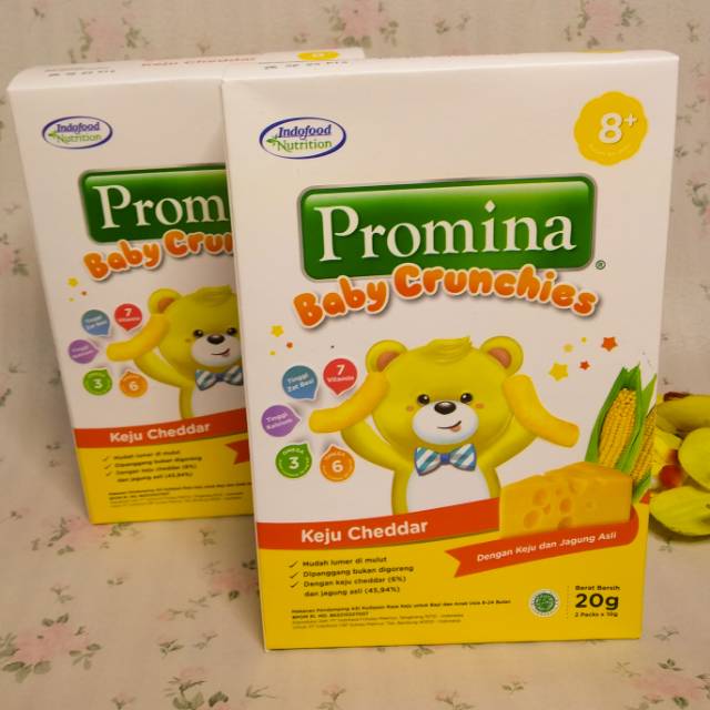 Jual Promina Baby Crunchies 8+ Rasa Keju (20 gr) | Shopee Indonesia