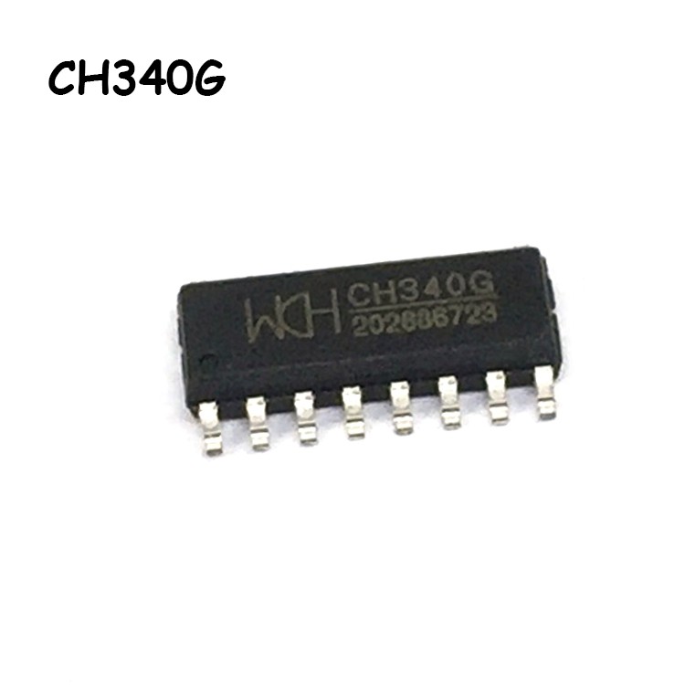 Jual CH340 CH340G CH 340G USB To Serial UART TTL RS232 SOP-16 SMD | Shopee Indonesia