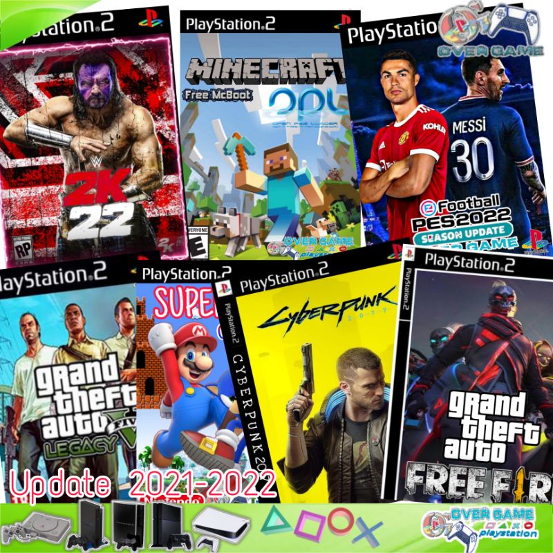 Jual KASET PS UPDATE TERBARU 2022 CD/DVD PS2 | Shopee Indonesia