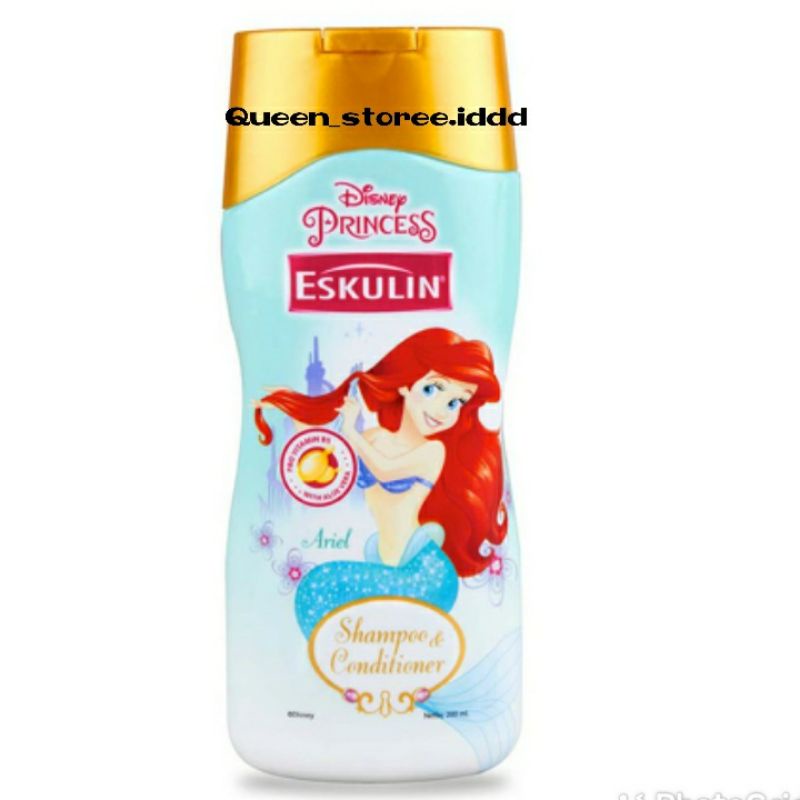 Jual Eskulin Princess Shampoo & conditioner ariel 200ml | Shopee Indonesia