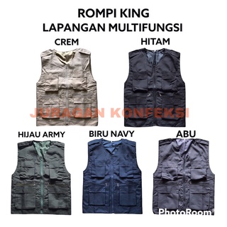 Jual Rompi KING / Rompi LAPANGAN OUTDOOR MULTIFUNGSI / ROMPI LAPANGAN ...