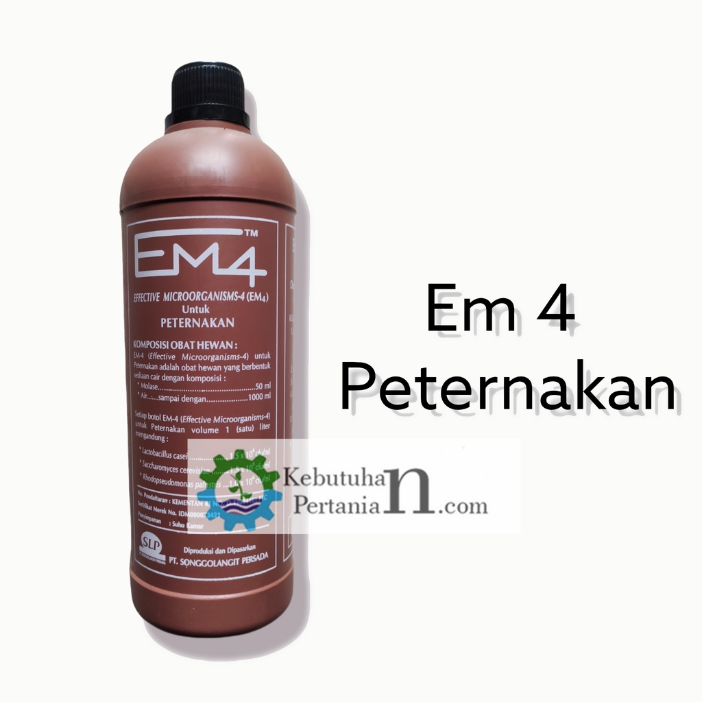 Jual EM4 Peternakan 1 Liter Original Untuk Pertumbuhan Dan Produksi ...