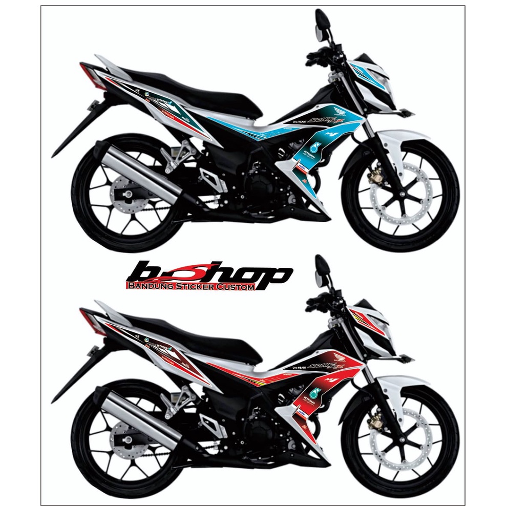 Jual striping motor sonic all varian warna | Shopee Indonesia