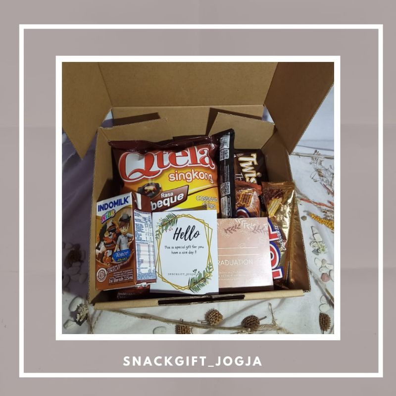 Jual Snack box/hampers snack/gift box/Kado wisuda/kado pendadaran ...