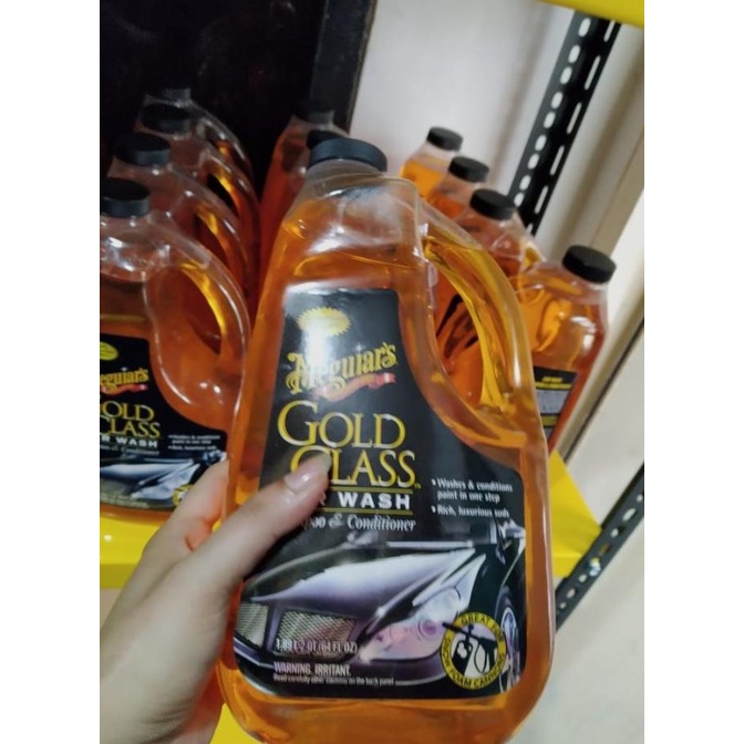 Jual (Botol Penyok) Meguiars Gold Class Car Wash Shampoo 1.89 Liter ...