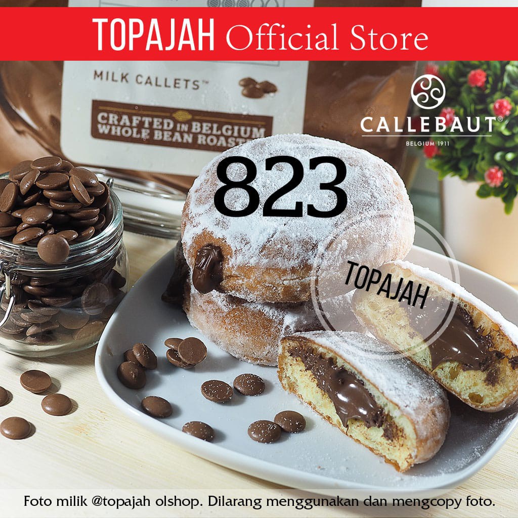 Jual Cokelat baking callebaut couverture milk 33% 250gr. | Shopee Indonesia