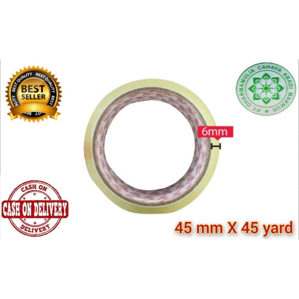 Jual Plakban OPP lakban BODHI " bening coklat 45mm x 45 yard TAPE ...