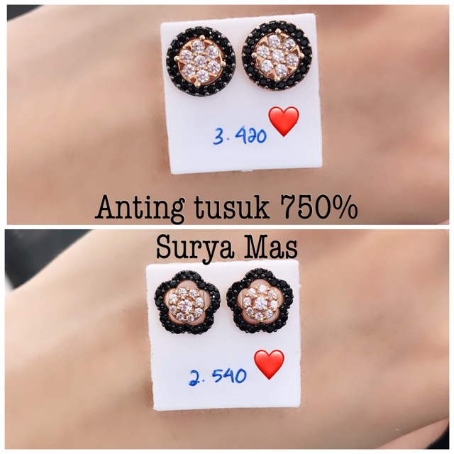 Harga Emas 750 Anting Terbaru Jun 2026 | BigGo Indonesia
