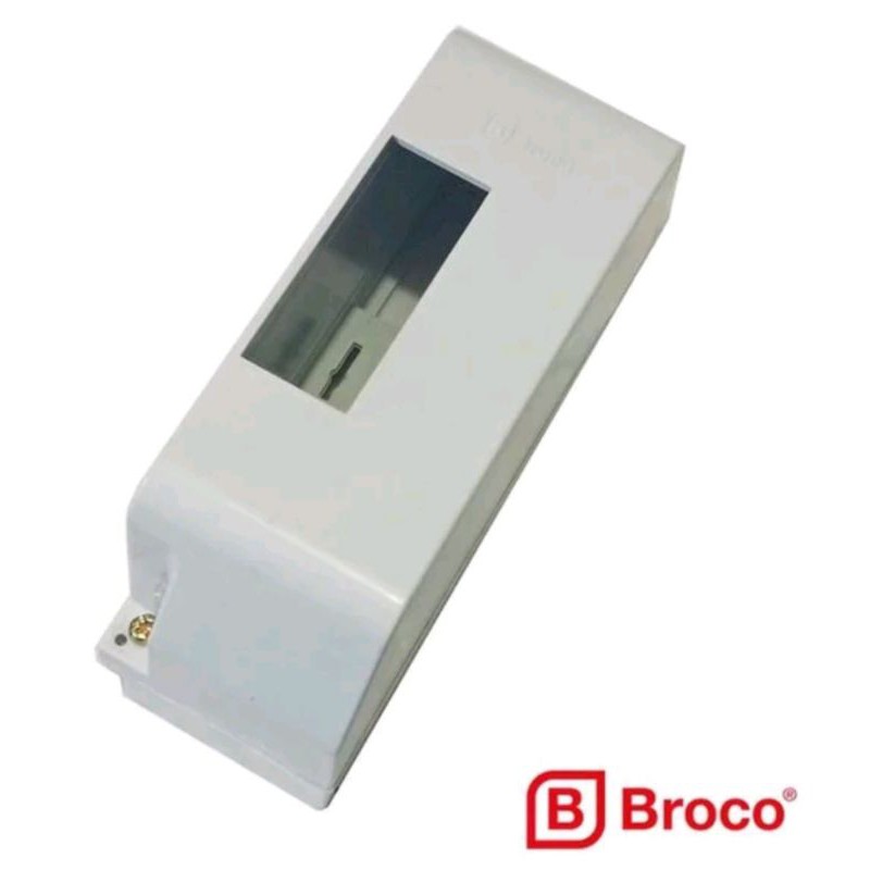 Jual Broco Box MCB 1 Groub Outbow Tempel 17101 MCB 1P OB Abu | Shopee Indonesia