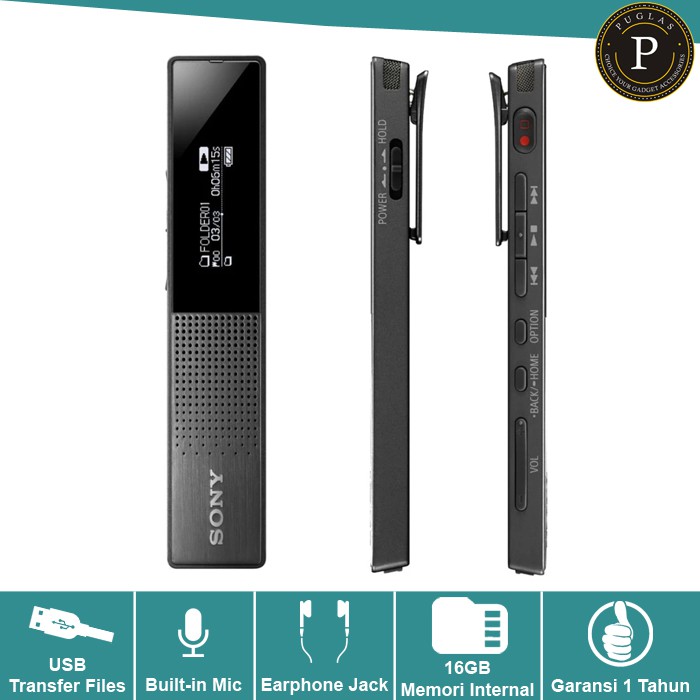 Jual Voice Digital Recorder Sony ICD-TX650 Alat Perekam Rekam Merekam ...