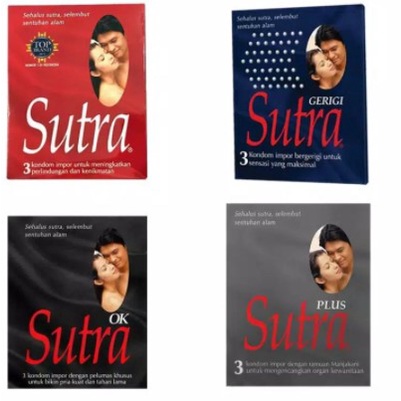 Jual Sutra original 3+1's - Sutra Classic Merah, Kondom import / Sutra ...