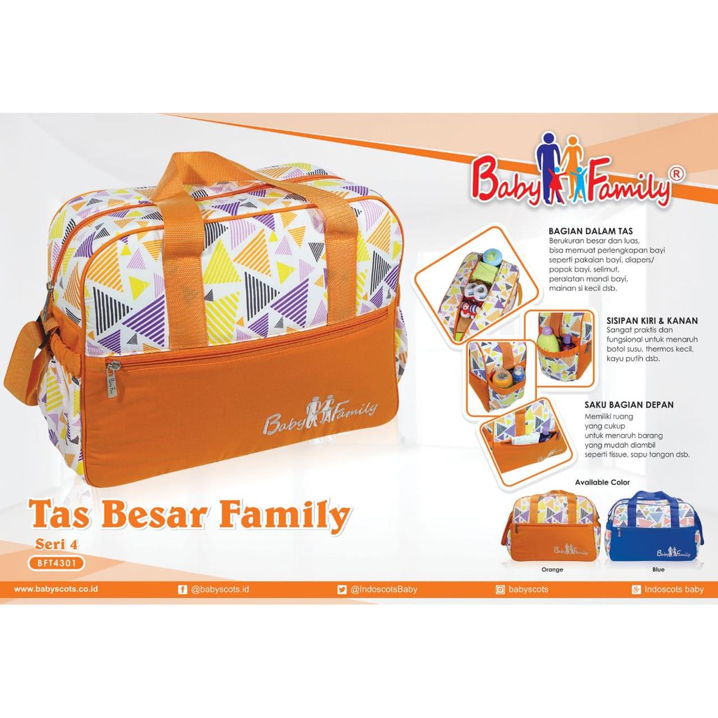 Jual NEW!!! Baby Family Tas Besar BFT4301 | Shopee Indonesia