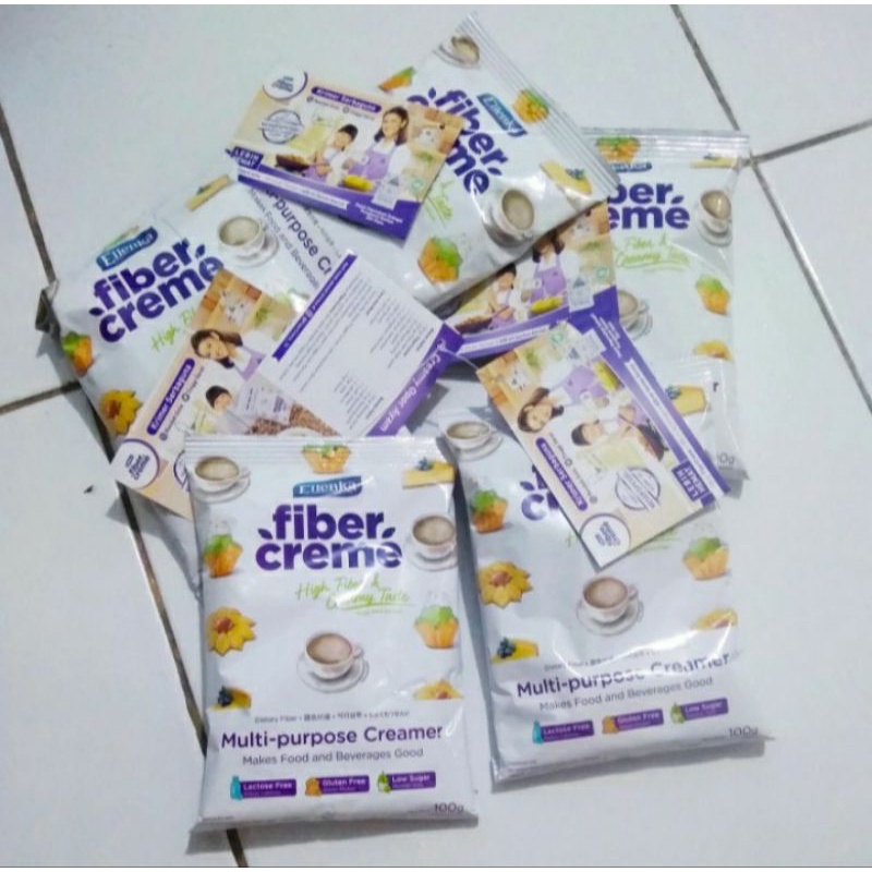 Jual Ellenka Fiber Creme 100 & 450 gram (Sachet dan Box) 100gr 450gr ...