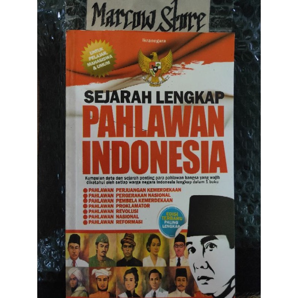 Jual sejarah lengkap pahlawan Indonesia ikranegara | Shopee Indonesia