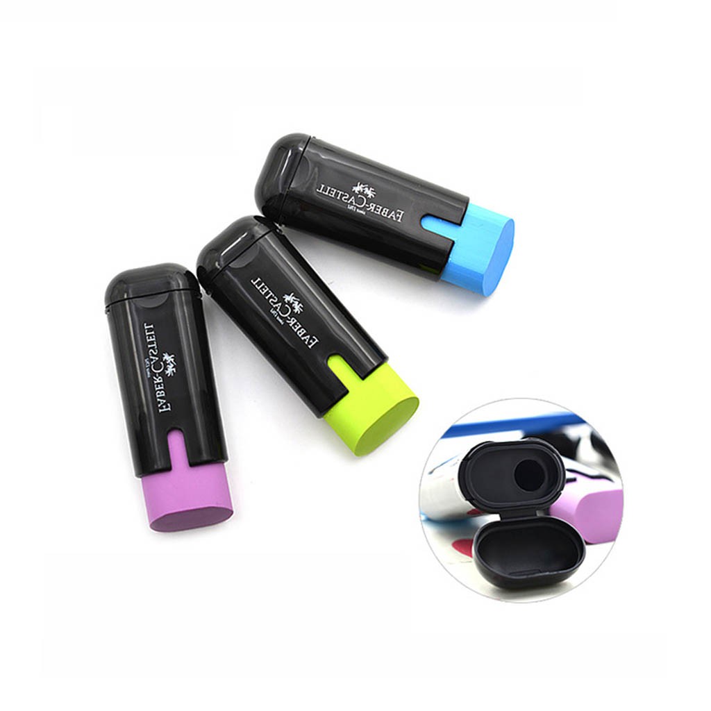 Faber Castell Eraser / Penghapus + Sharpener Rautan Serutan Peruncing ...