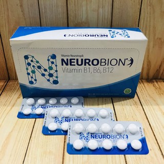 Jual Neurobion Putih Vitamin Neurotropik / Saraf Original 100% Isi 10 ...