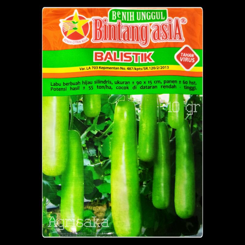 Jual Benih Labu Air BALISTIK 10 Gram - Bintang Asia | Shopee Indonesia