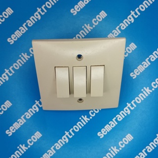 Jual Saklar Tiga Broco (Triple Switch) | Shopee Indonesia