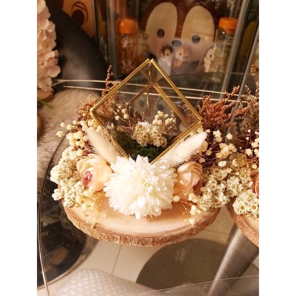 Jual ring box tempat cincin terarium wedding ring bearer pernikahan ...