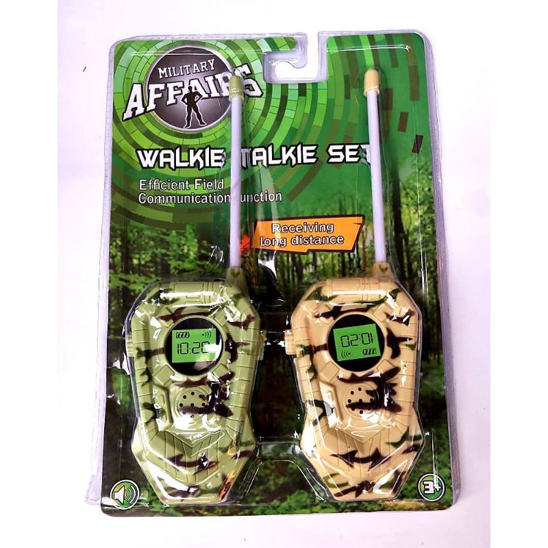 Jual Walkie Talkie Army Tentara Militer HT Mainan Anak Laki Keren ...