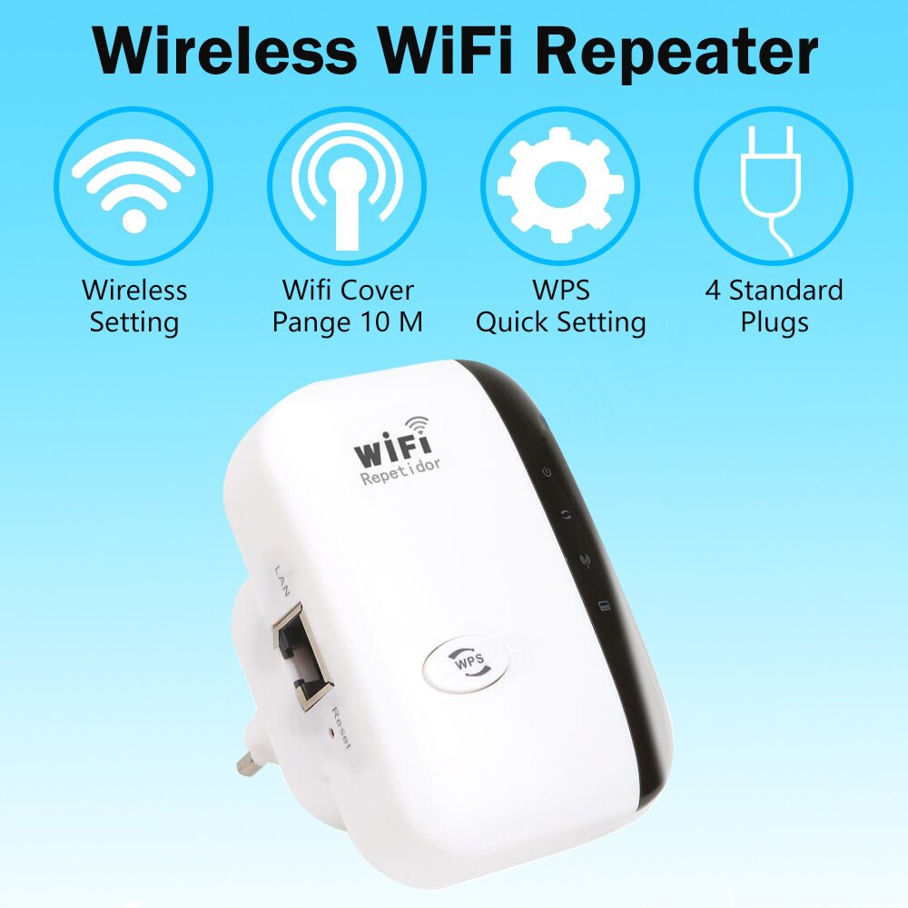 Jual WIFI REAPEATER PENGUAT SINYAL 300Mbps WIRELESS WIFI SIGNAL RANGE EXTENDER FOR EVERY WLAN ...
