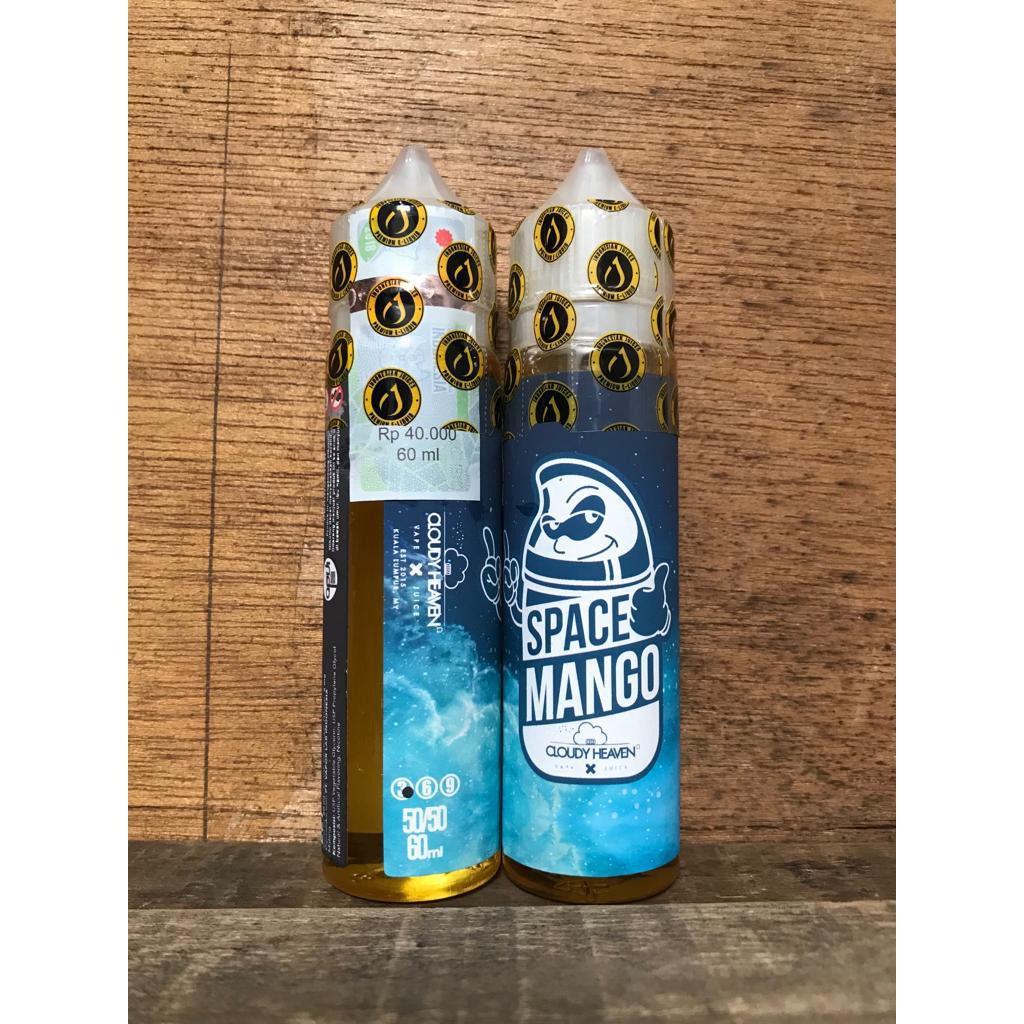 Jual LIQUID VAPE CLOUDY HEAVEN SPACE MANGO 3MG 60ML Chubby gorilla ...