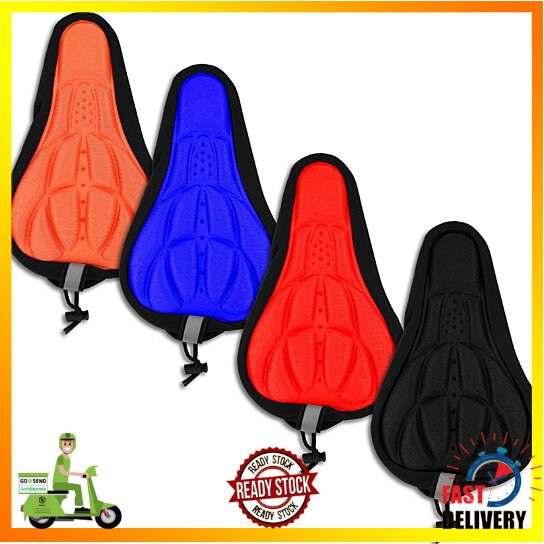 Jual cover sadel sepeda / cover jok sepeda / sarung jok sepeda busa ...